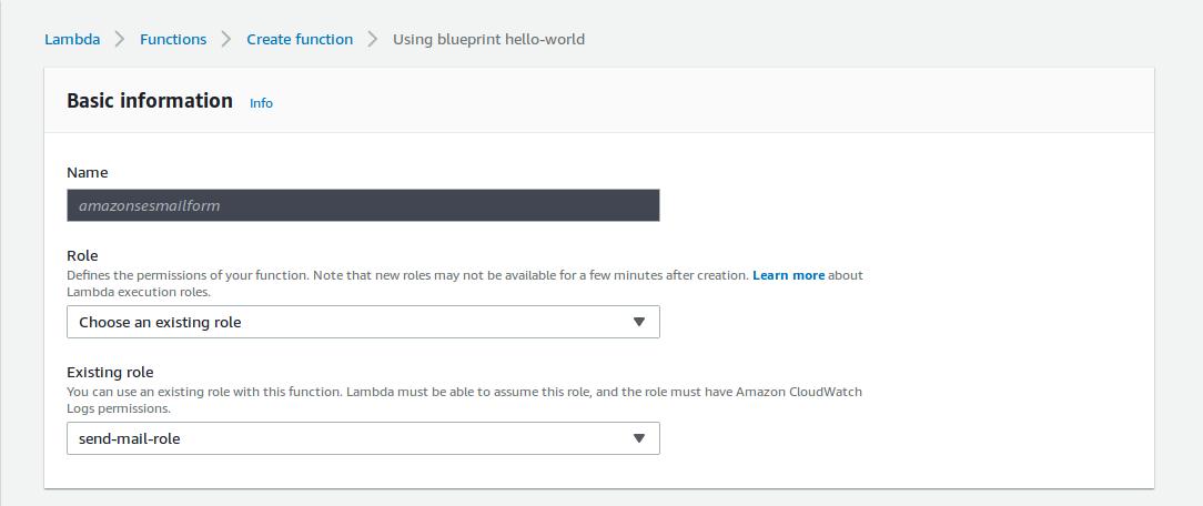 Build Serverless Contact Forms For Amazon S3 Static Websites With Aws Lambda Amazon Api Gateway